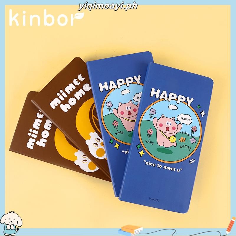 Kinbor MIMO Weekly Plan Weeks Handbook High Value Record Book Cute ...