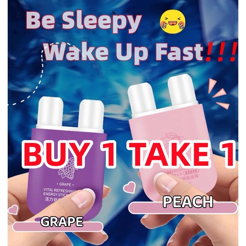 Cool Inhaler Nasal Inhaler Double Hole Refreshing Stick/Energy Bar ...