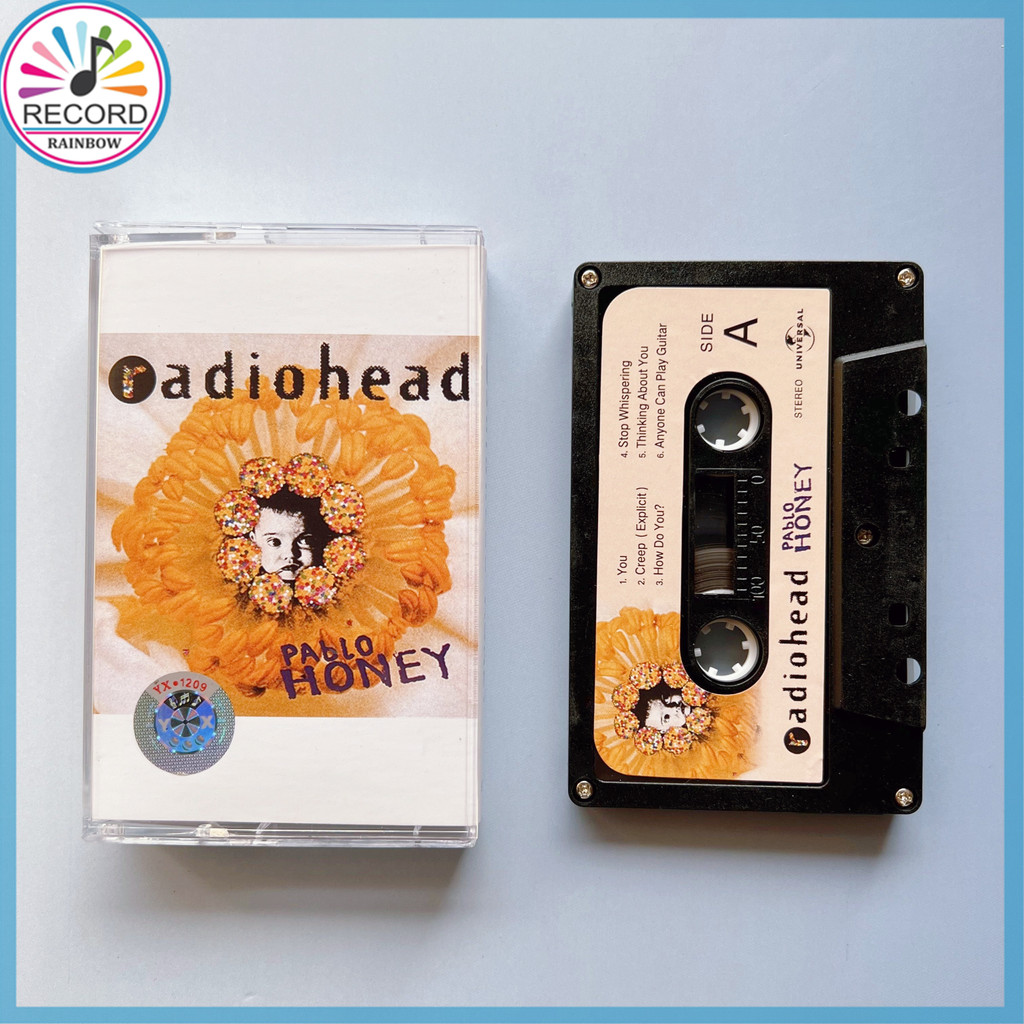 Radiohead Pablo Honey Cassette Tape Brand New [Sealed] Original ...