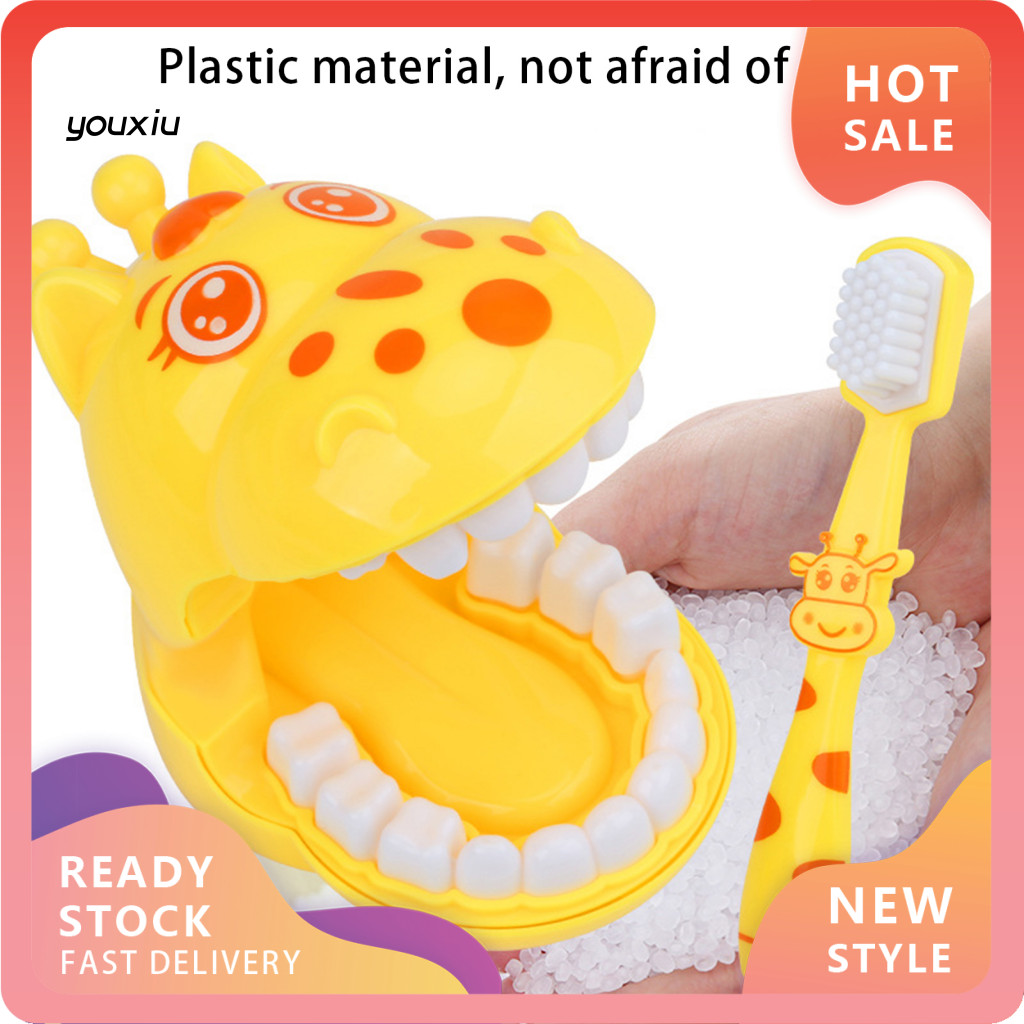 YX 1 Set Plastic Dentist Toy Daily Use Pretend Play Dentist Dental ...