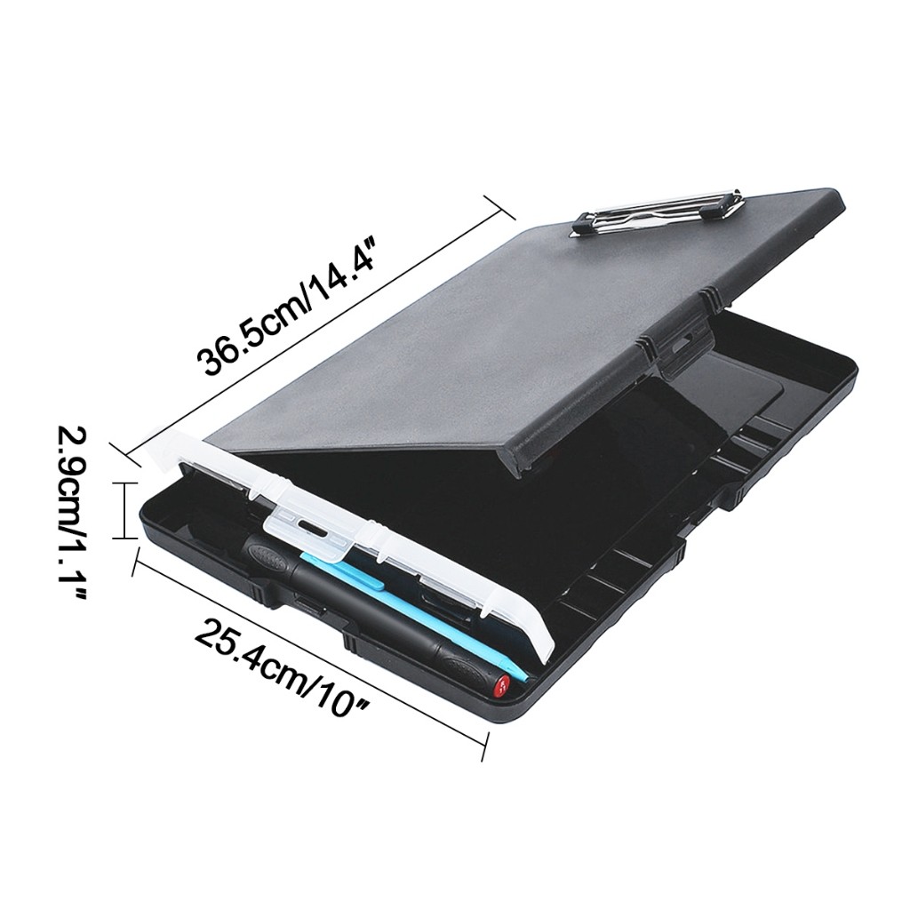 Multifunctional A4 File Clipboard Pen Holder Writing Pad Memo Clip ...