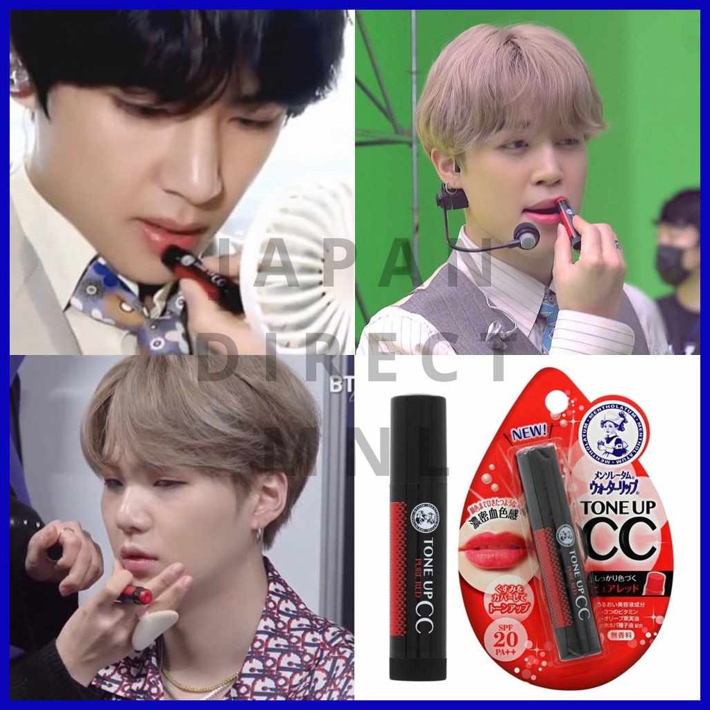 BTS:V}ROHTO]As;Water@Zc+Lip!r,cB,nJ+Ej+Tone!h,Up CC SPF 20 PA++ Pure ...