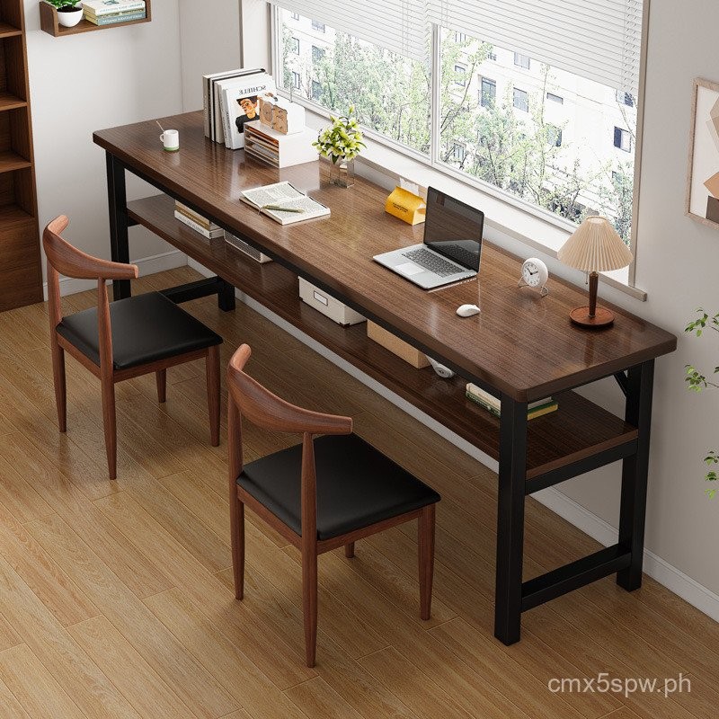 Desk Student Study Double Home Table Rectangular Simple Rental House ...