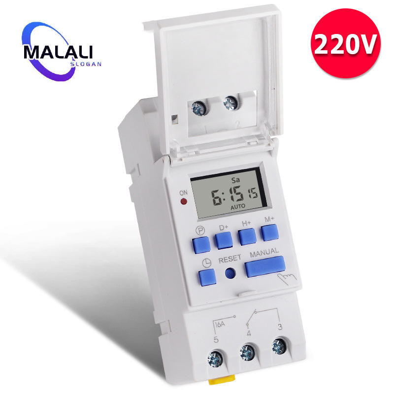 Tm615-2 Programmable Timer Time Switch Energy-Saving Timing Control ...