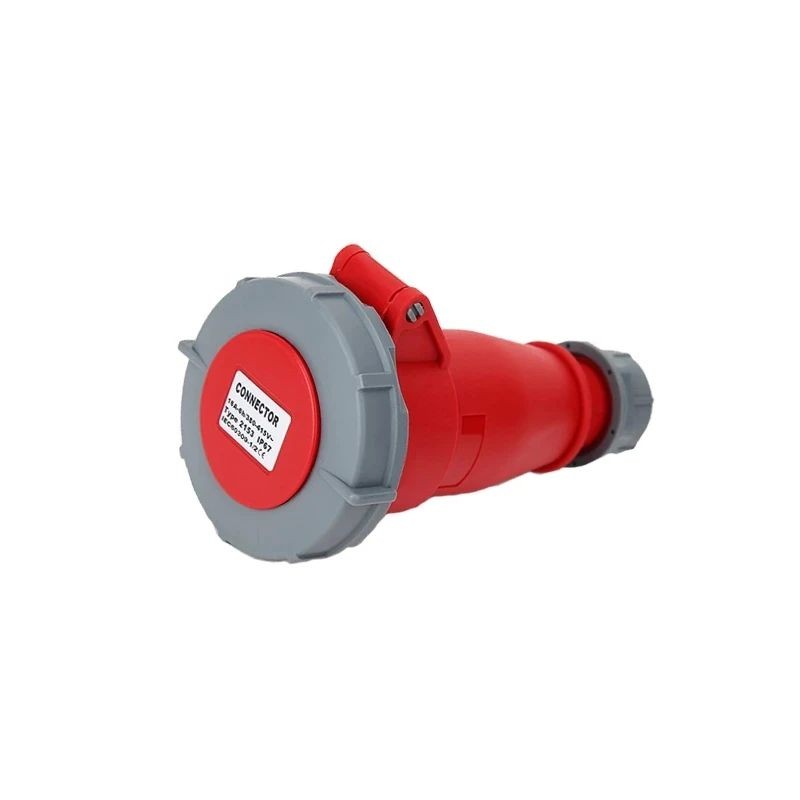 Industrial Connector Male Female Plug 3P/4P/5Pin Electrical Connector 16A 32A IP67 Waterproof ...
