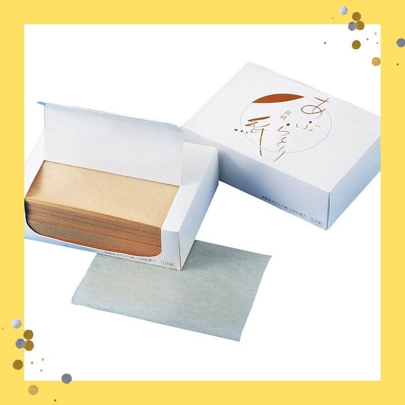 Joetsu [Business use] High-grade face care oil absorbent paper, 1000 ...