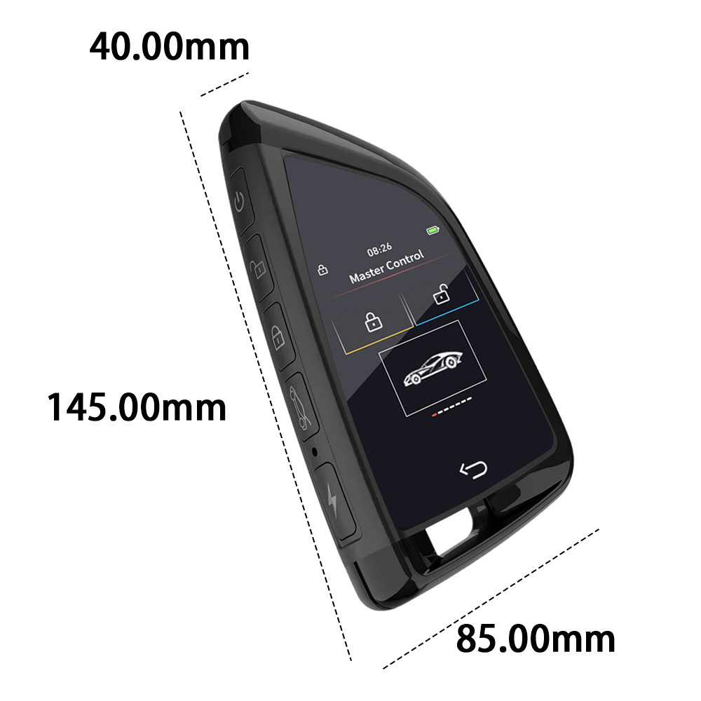 CF568 LCD Touch Screen Modified Remote Smart Key with On-BD Keyless ...