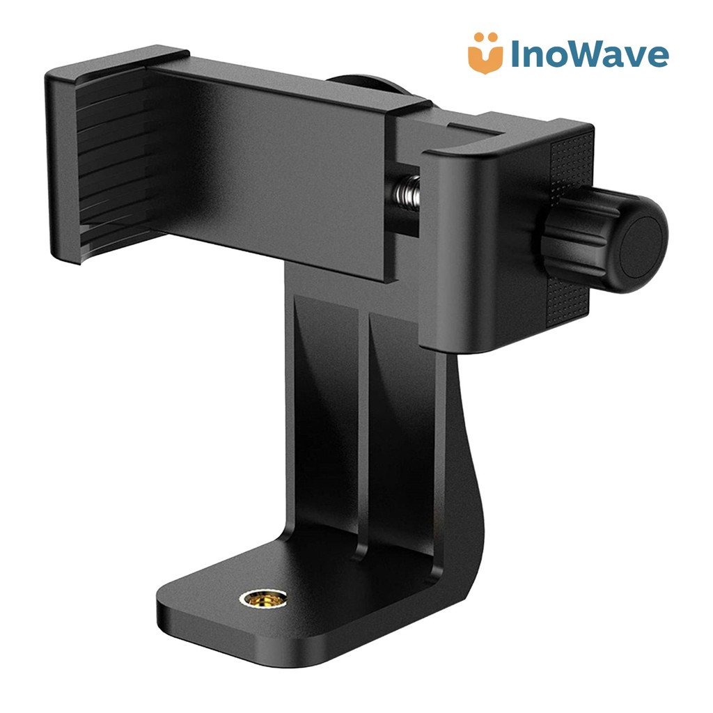 Universal Light Tripod Mount Adapter Cell Phone Clipper Holder Vertical ...