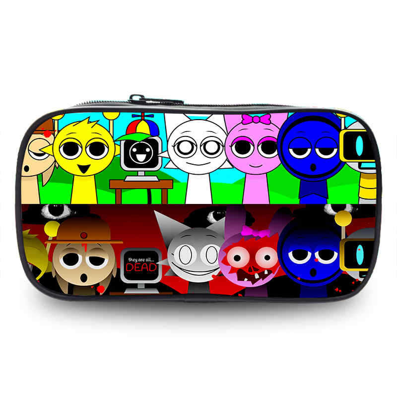Sprunki Incredibox Sprunki Pencil Case For Students | Shopee Philippines