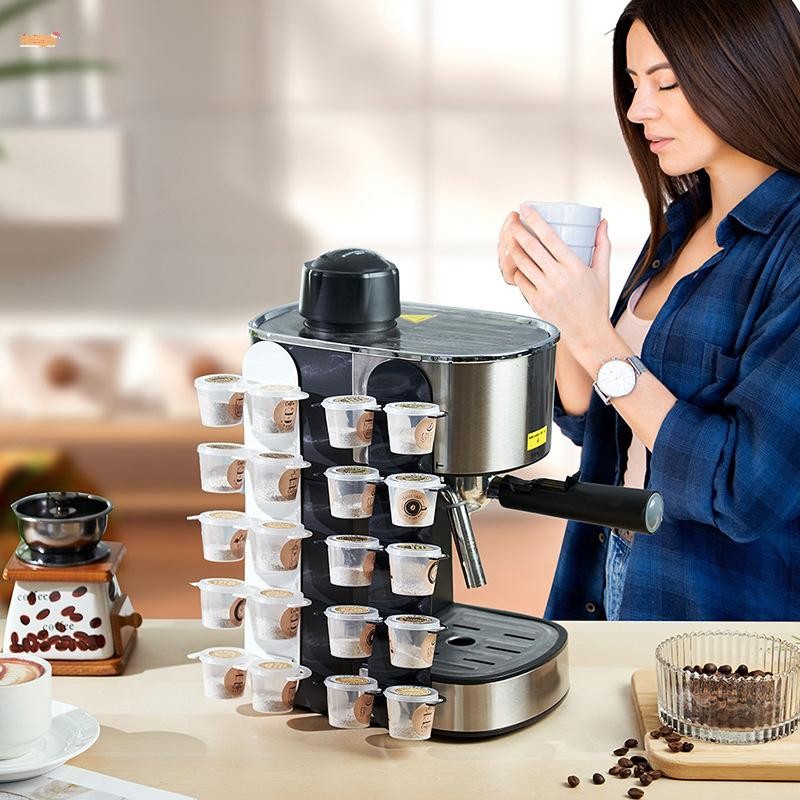 Sweet Coffee Capsule Holder Wall Mounted Coffee Pods Dispenser Coffee ...
