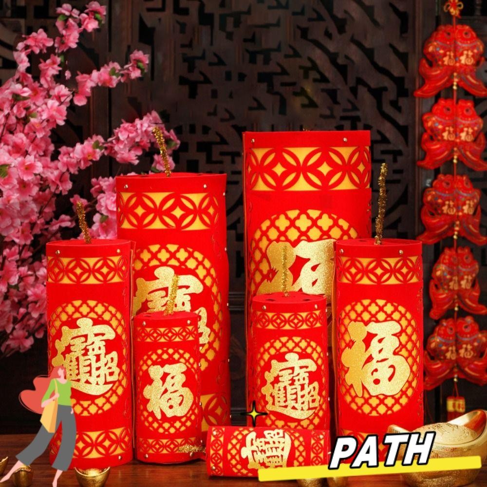 PATH 1 Pair Year Decorations, Firecracker Year Firecracker Ornaments ...