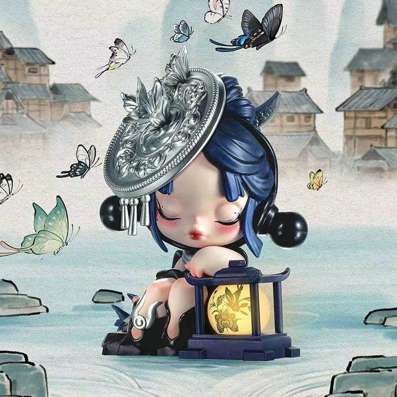 P POPMART 14th Anniversary Warriors Town Series Mystery Box Trendy Play ...