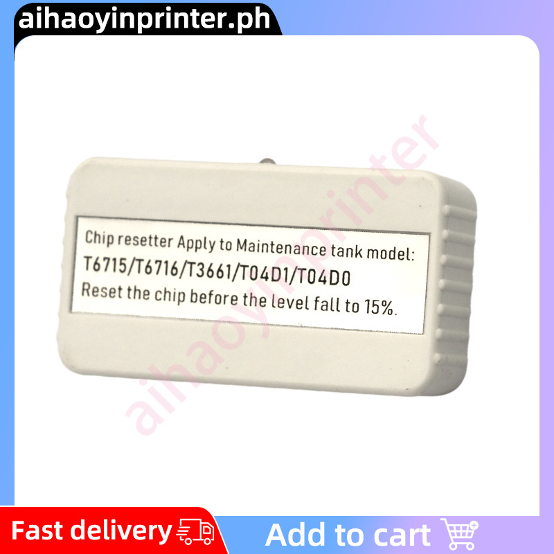 Epson Maintenance Box Chip Resetter T6714 T6715 T6716 T04d1 T04d0 ...