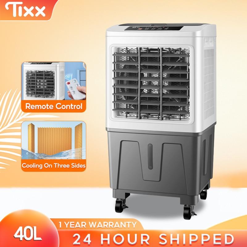 Tixx 40L Air Cooler Fan Portable Air Conditioner Inverter aircon With ...
