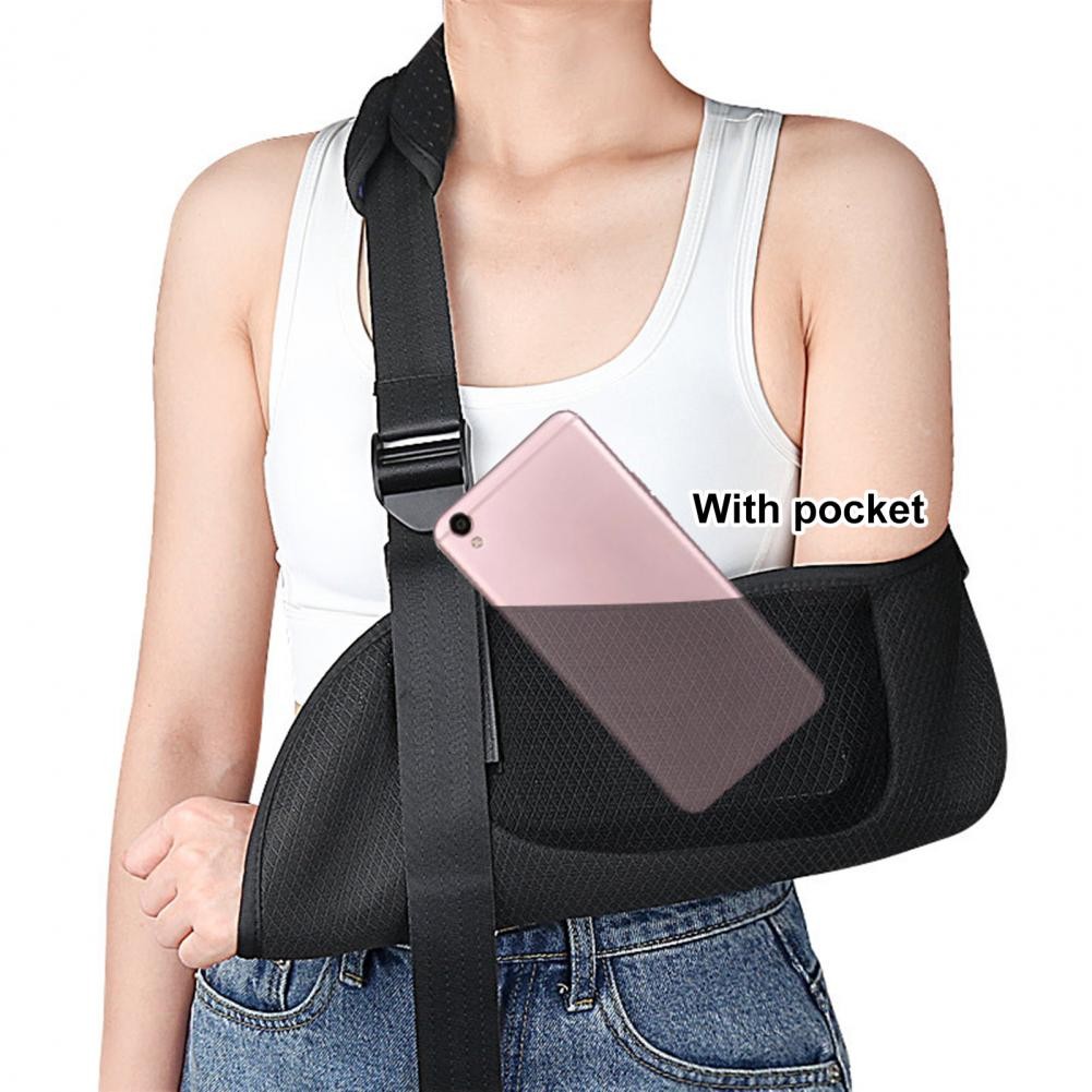 Arm Sling Adjustable Elbow Dislocation Sprain Brace Shoulder Injury ...