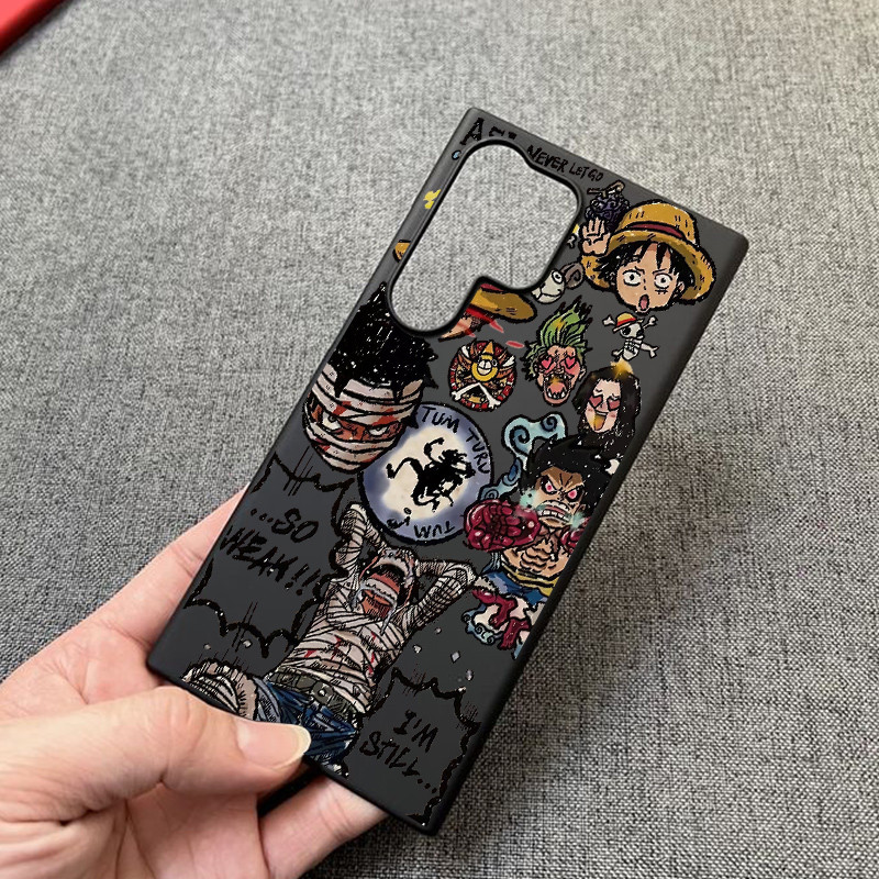 For Samsung S25 Ultra S24 Ultra A56 S23 Graffiti One Piece LUFFY Ultra ...