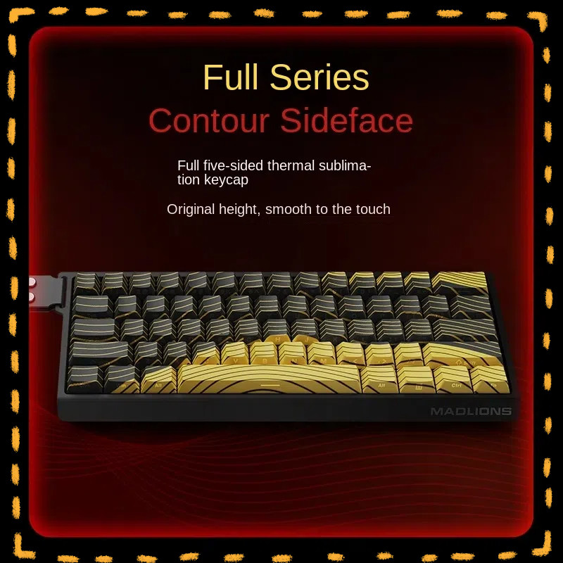 Meijiashi Magnetic Axis Mechanical Keyboard HE Gaming Magnetic Axis ...