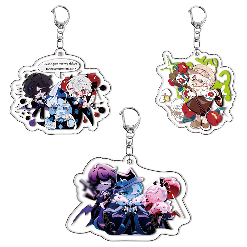 YB1 Shadow Milk Cookie Acrylic Keychain Pendant Backpack Accessories ...