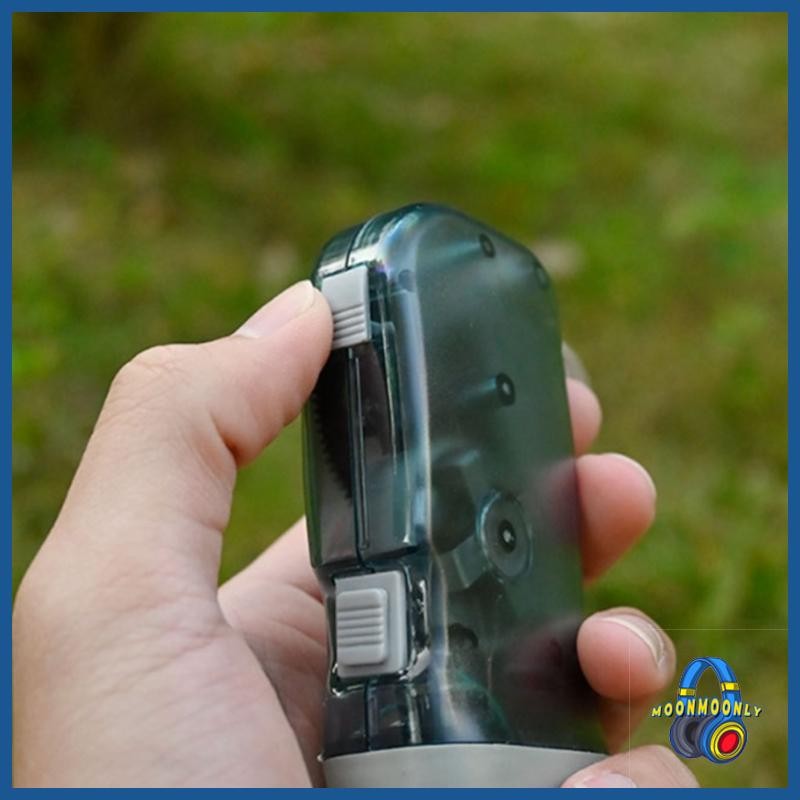Moon Squeeze Wind Up Flashlights Torches Light Hand Press Crank Camping ...