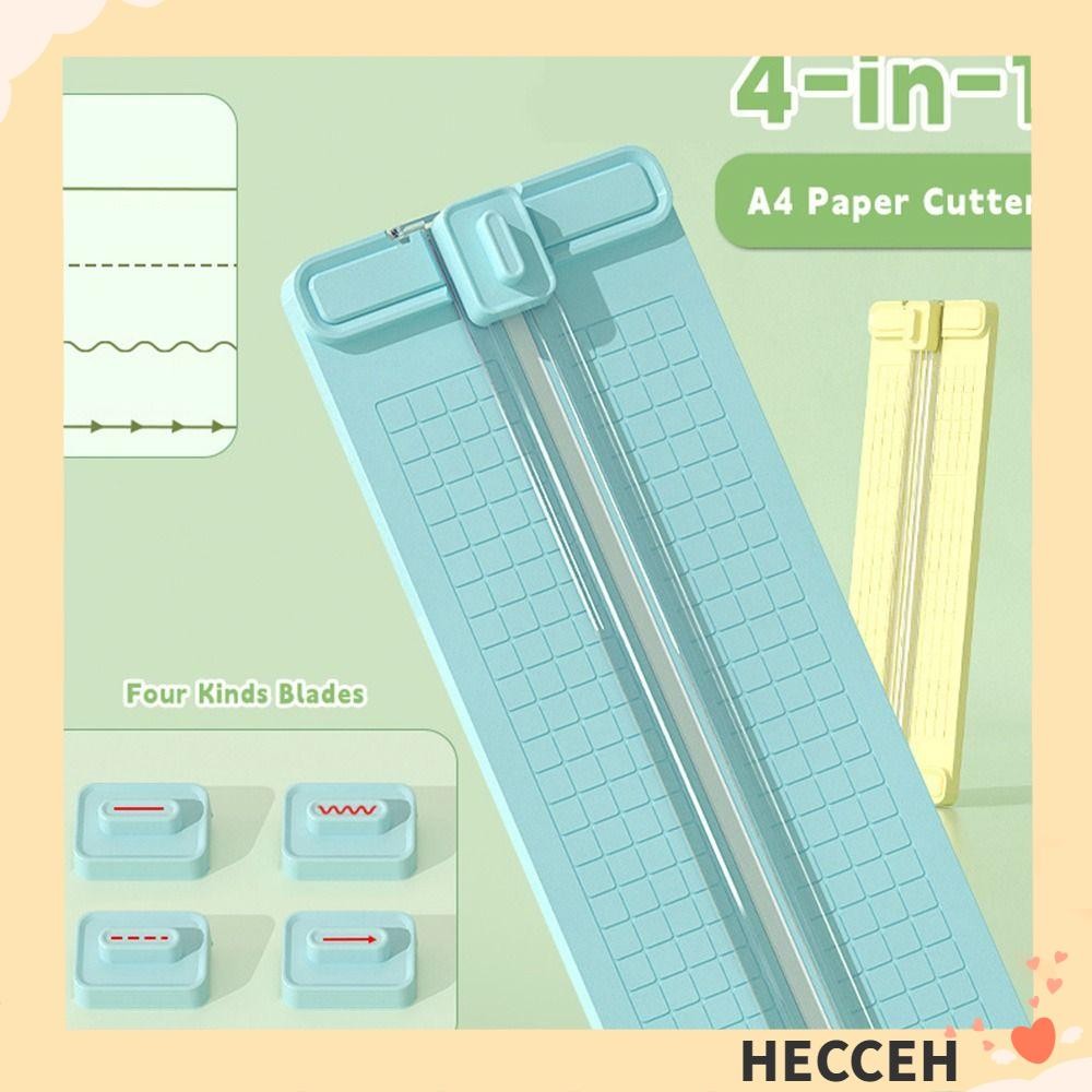 HECCEH Paper Cutter, 4-in-1 A4 Paper Cutting Paper Trimmer ...