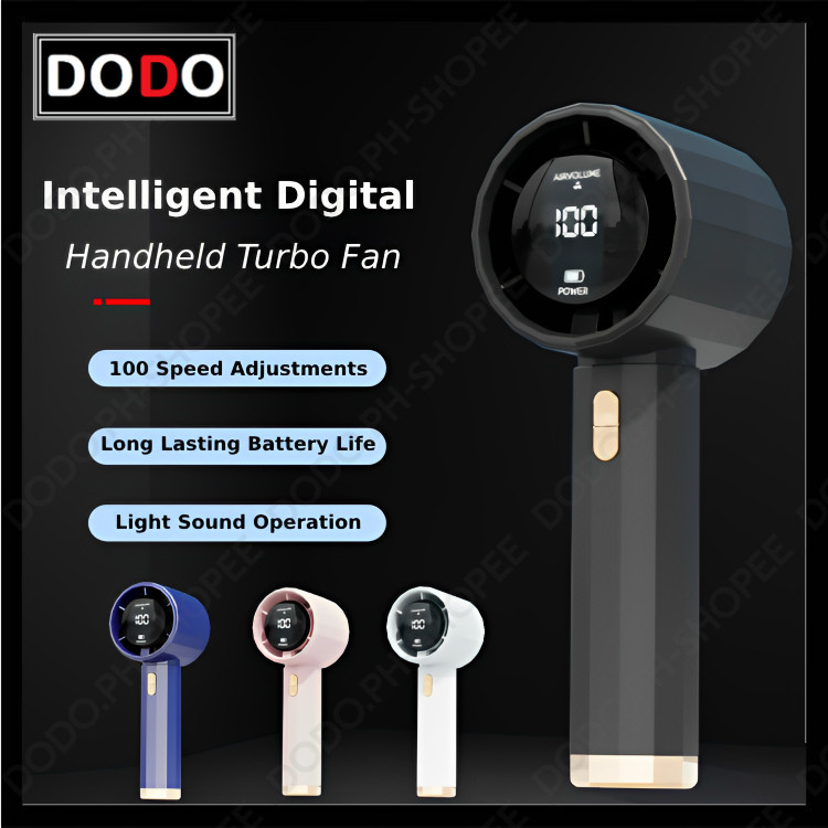 K01 Portable Handheld High-Speed Turbo Fan Rechargeable 6000mAh 1 to ...