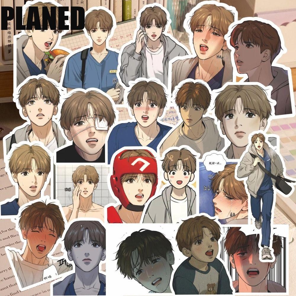 PLANED Korean BL Manwha Jinx Sticker, Korean BL Manwha Jinx Anime Joo ...