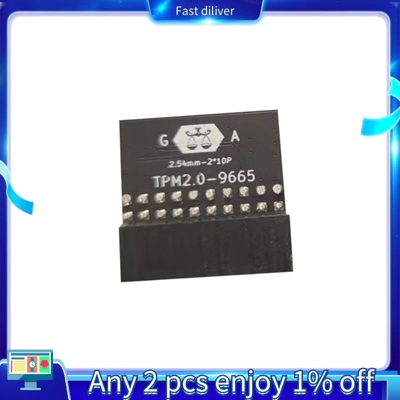 TPM 2.0 Encrypted Security Module 20 Pin Mainboard Card TPM2.0 Module ...