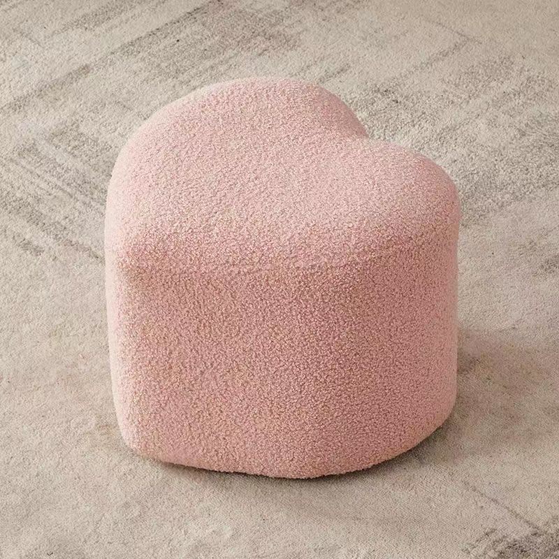 [24 Hours Shipping] Love Heart Small Stool Removable Washable Stool ...