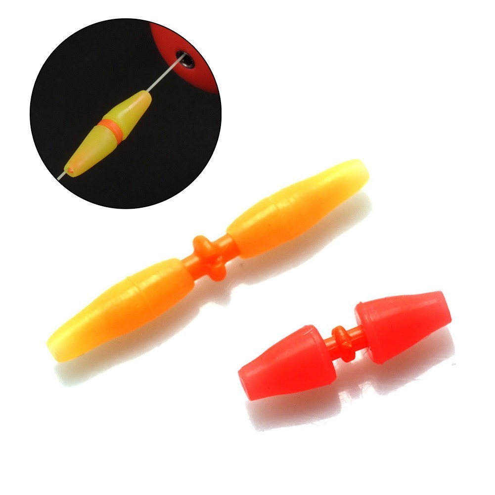 ⭐ Hot selling ⭐ 10pcs Fishing Floating Stopper Bobber Anti Slip Stick ...