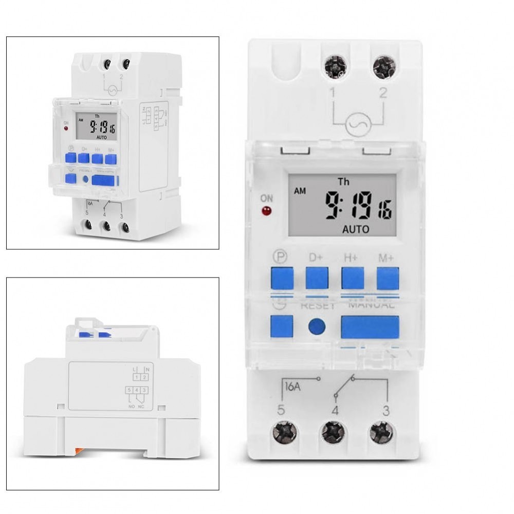 24V Timer Switch with Automatic Time Correction for Various ...