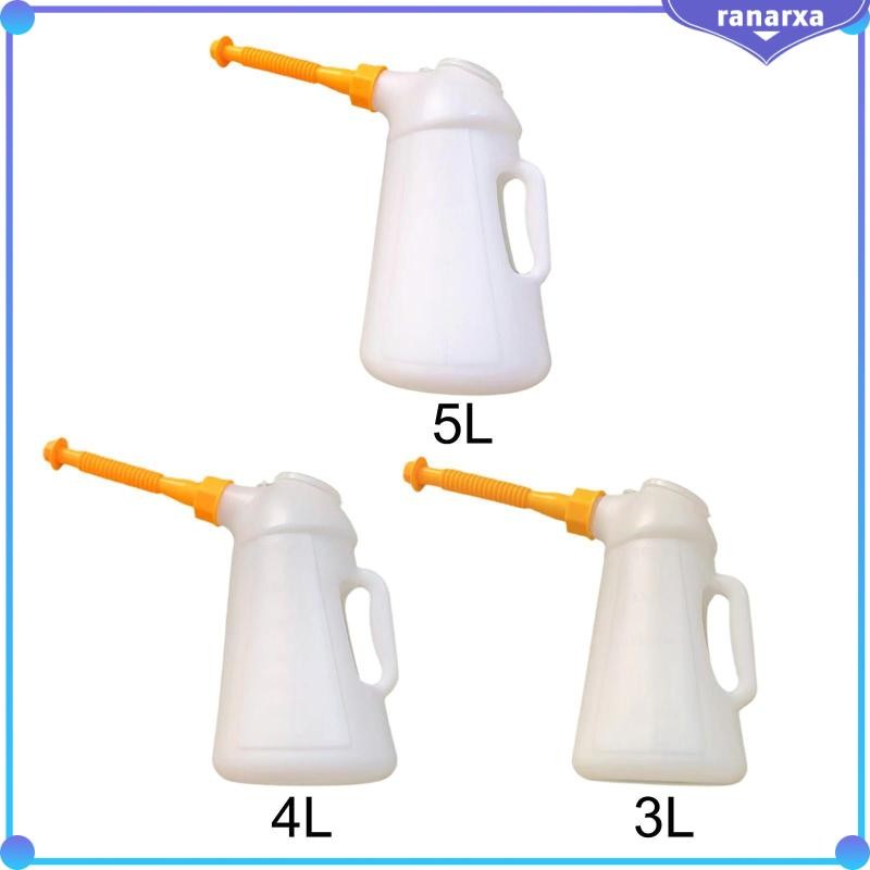 [Ranarxa] Oil Can with Spout Dispenser Oil Measuring Container Car ...