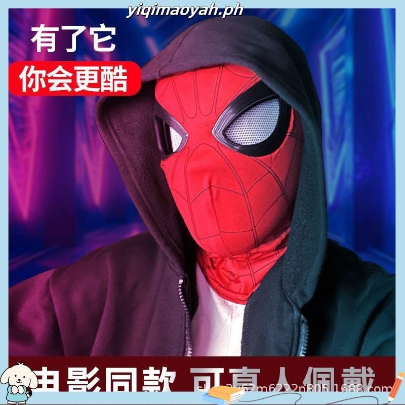 [Ready Stock] Spider-Man Headgear Electric Chin Control Movable Eyes ...
