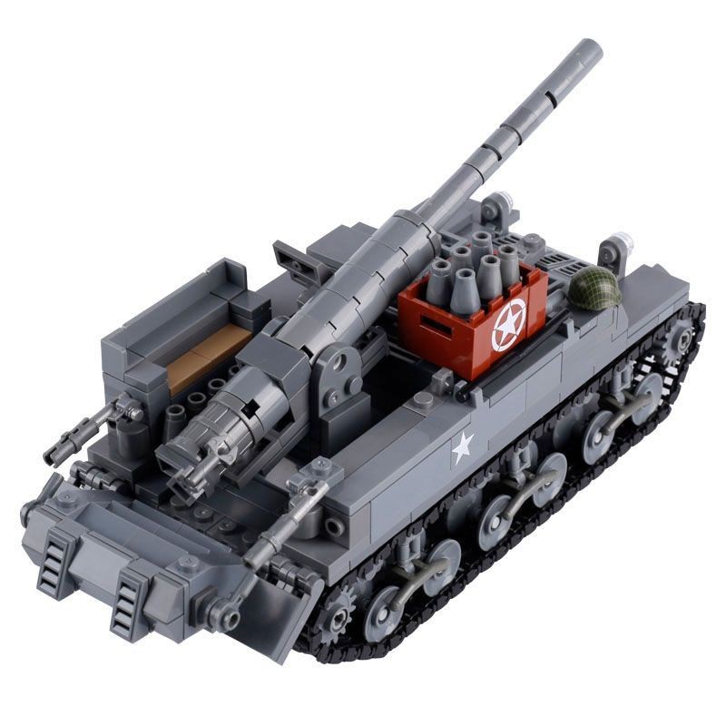 Moc Military Vehicle Model Russian Army Kaqiusa Rocket Launcher Tank ...