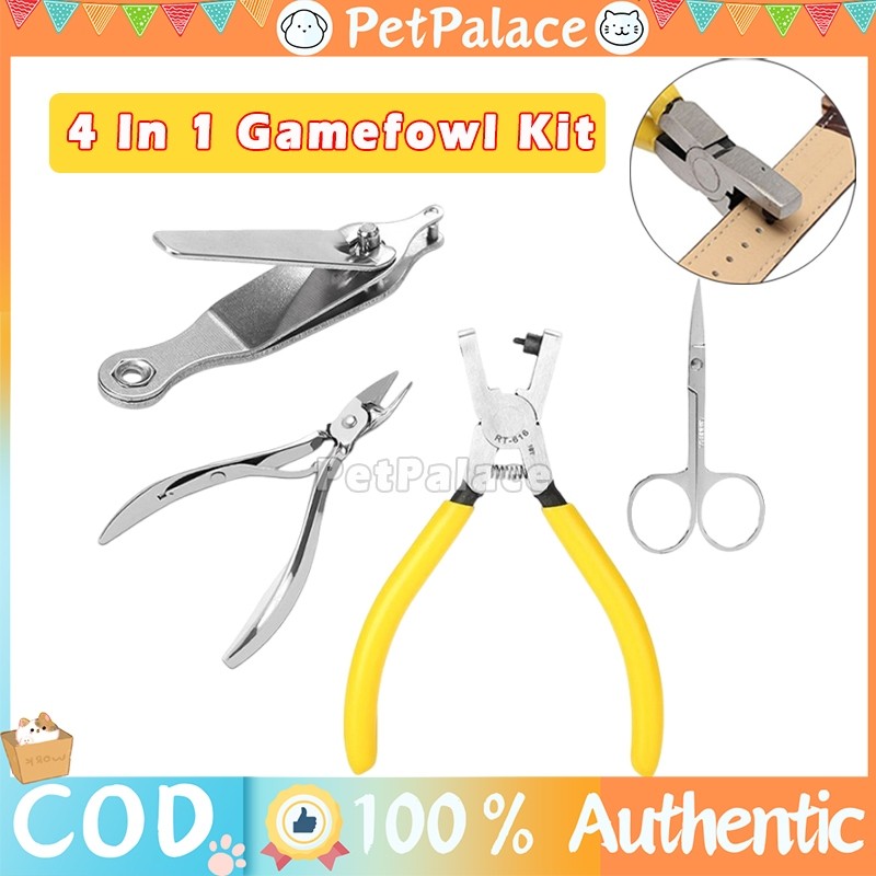 Chicks Toe Puncher Chicken Rooster Nose Marker Feather Scissor Wingband ...