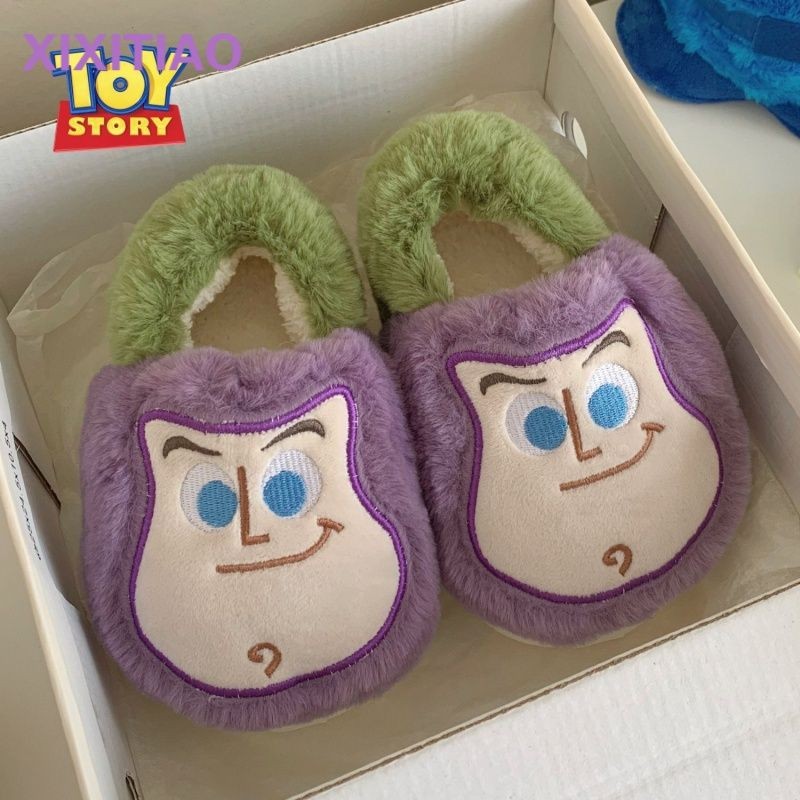 Cotton Toy Story Buzz Lightyear Slippers - Warm & Anti-Slip | Ready ...