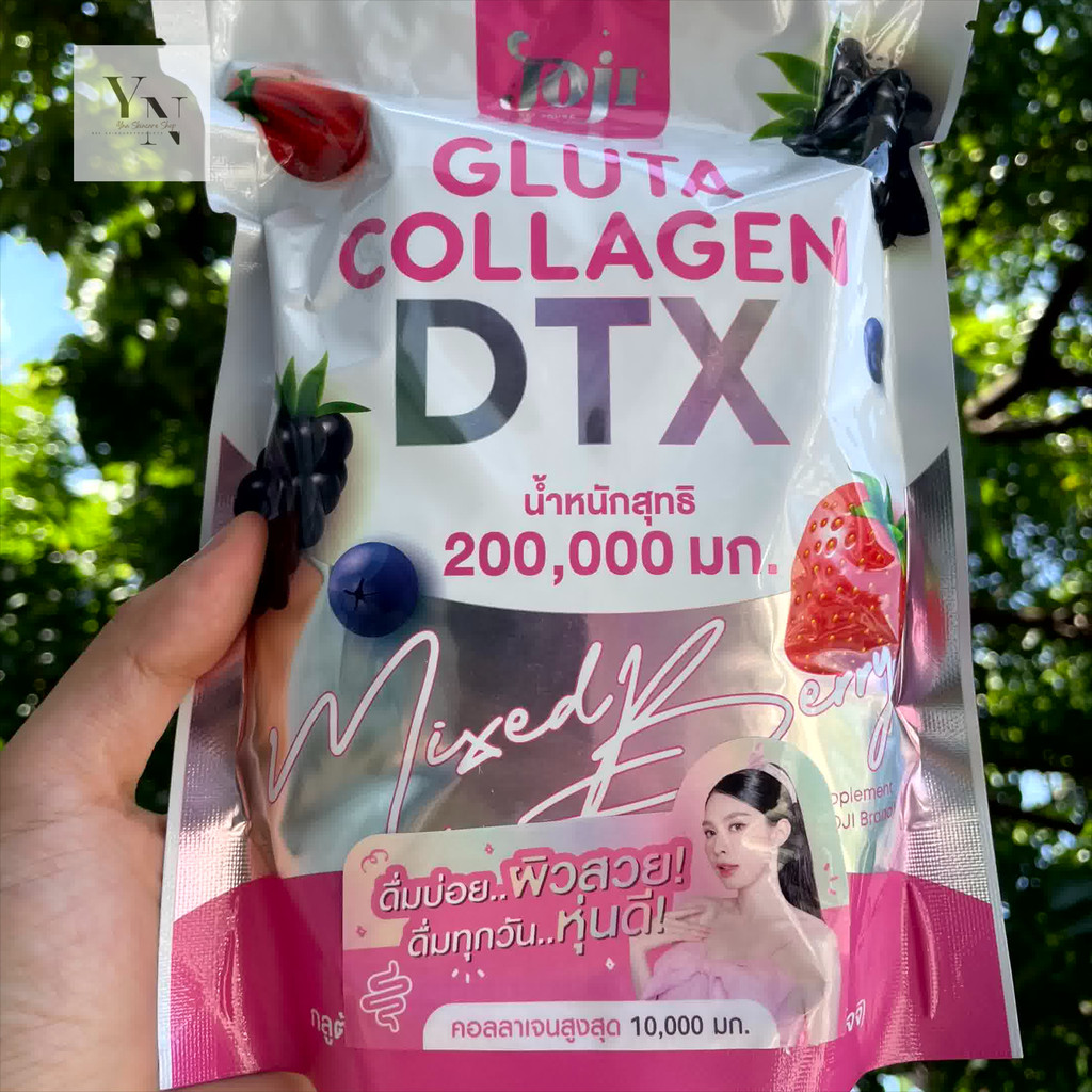 Original Joji Secret Young Gluta Collagen DTX Mixed Berry 10 sachets ...