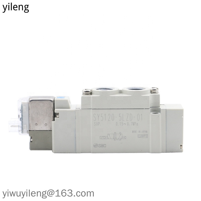 SMC pneumatic fitting Pneumatic Solenoid Valve SY5120/5220/5320-5DZD-01/-5D/-5DZ/-4DD/-C6-C8 ...