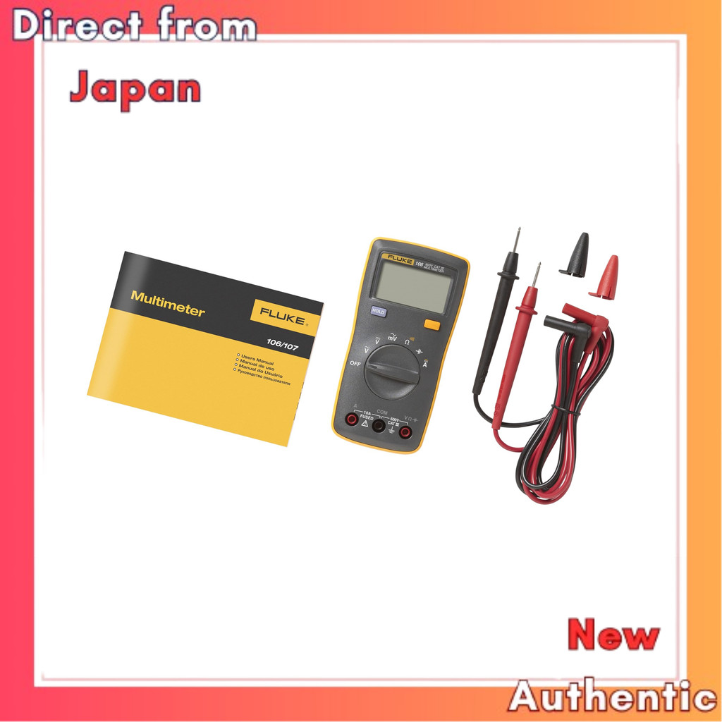 FLUKE Pocket size multimeter [Japan genuine product] 106 brand-new ...