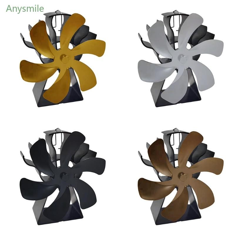 ANYS Winter Warmer Heat Powered Stove Fan Larger Air Flow Circulating ...