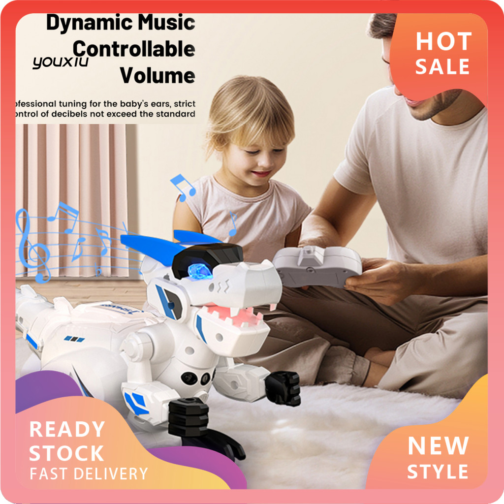 YX Educational Dinosaur Toy Robotic Dinosaur for Kids Remote Control ...