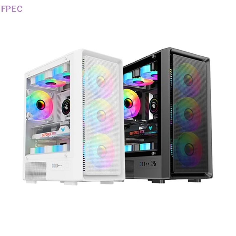 FPEC Transparent Computer Case PC Tower For M-ATX ITX Motherboard ATX ...