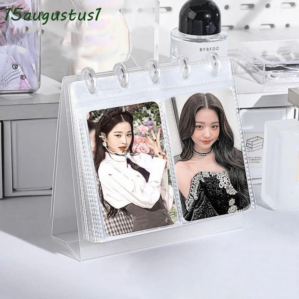 AUGUSTUS Transparent Desktop Photo Album, Picture Frame Picture Display ...