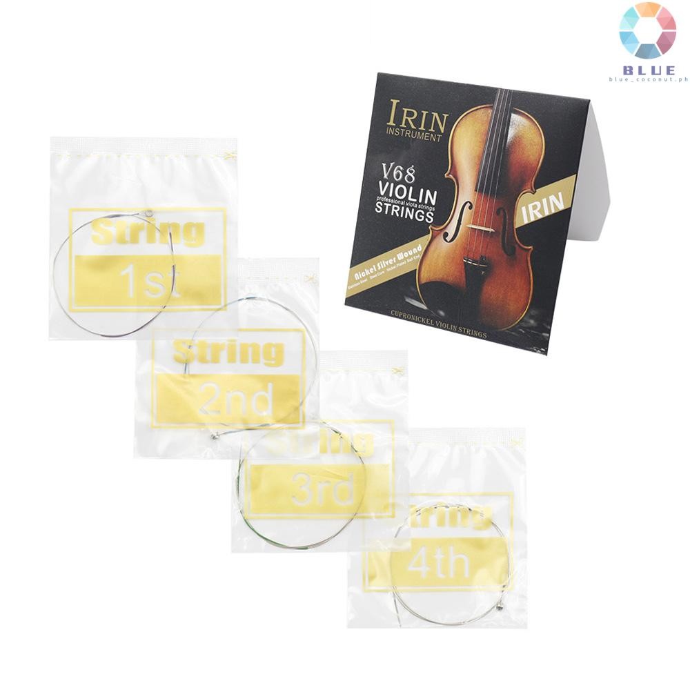 Universal Full Set (E-A-D-G) Violin Fiddle String Strings Steel Core ...
