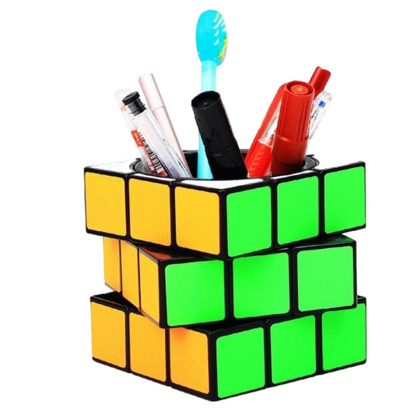 Zcube Speed Cube 3x3 Pen Container Cube Decoration for Cuber 95mm ...