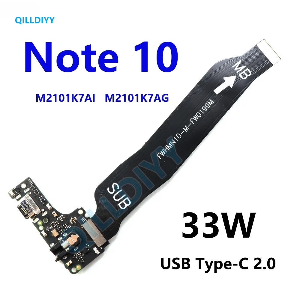 1pcs For Xiaomi Redmi Note 10 4G Note10 Motherboard Main Board Connect ...