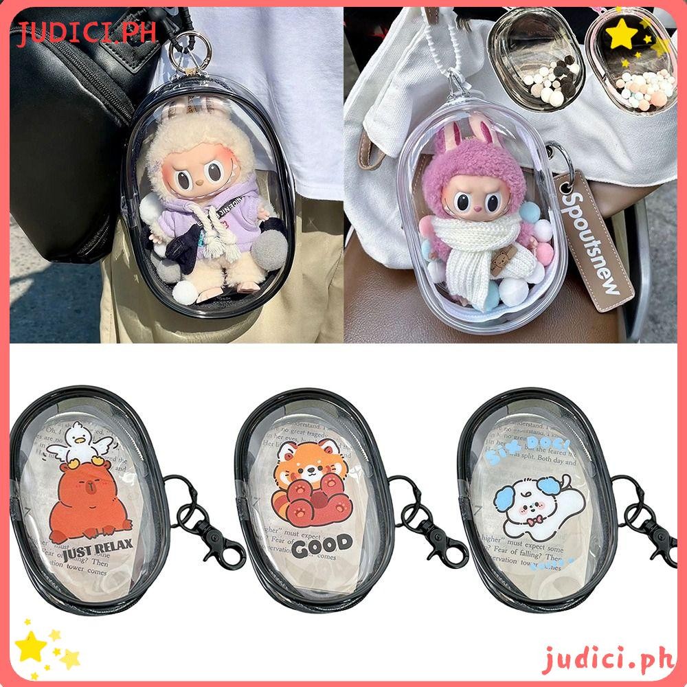 JUDICI Pop Mart Labubu Storage Bag, Capybara Data Cable Storage Box ...