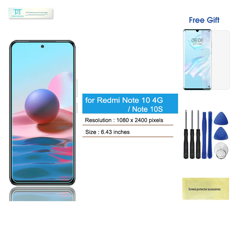 Super Amoled for Redmi Note 10 4G / Note 10S LCD Display Oled ...
