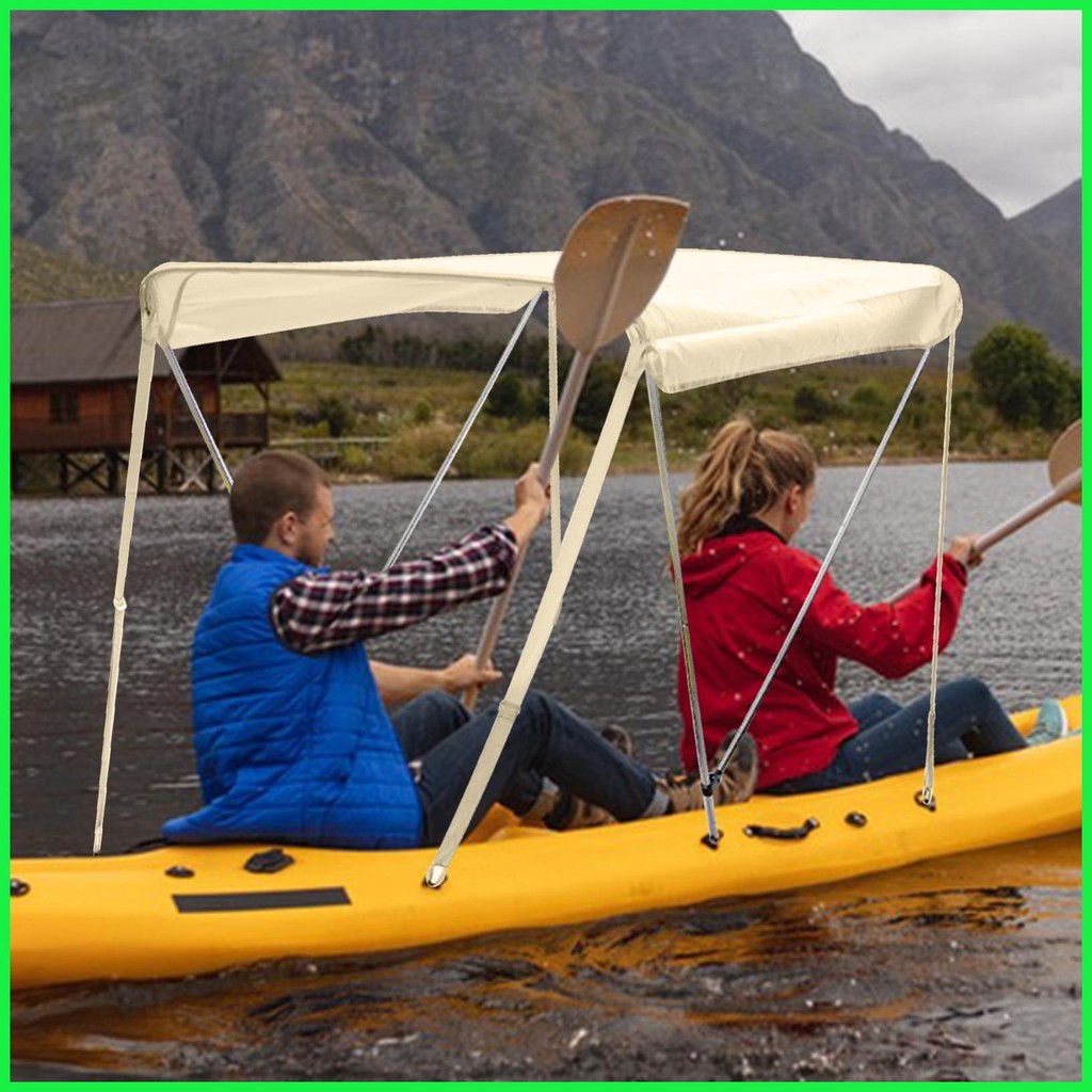 Kayak Awning Canopy Fishing Boat Awning Top Cover Canoe Awning Sun ...