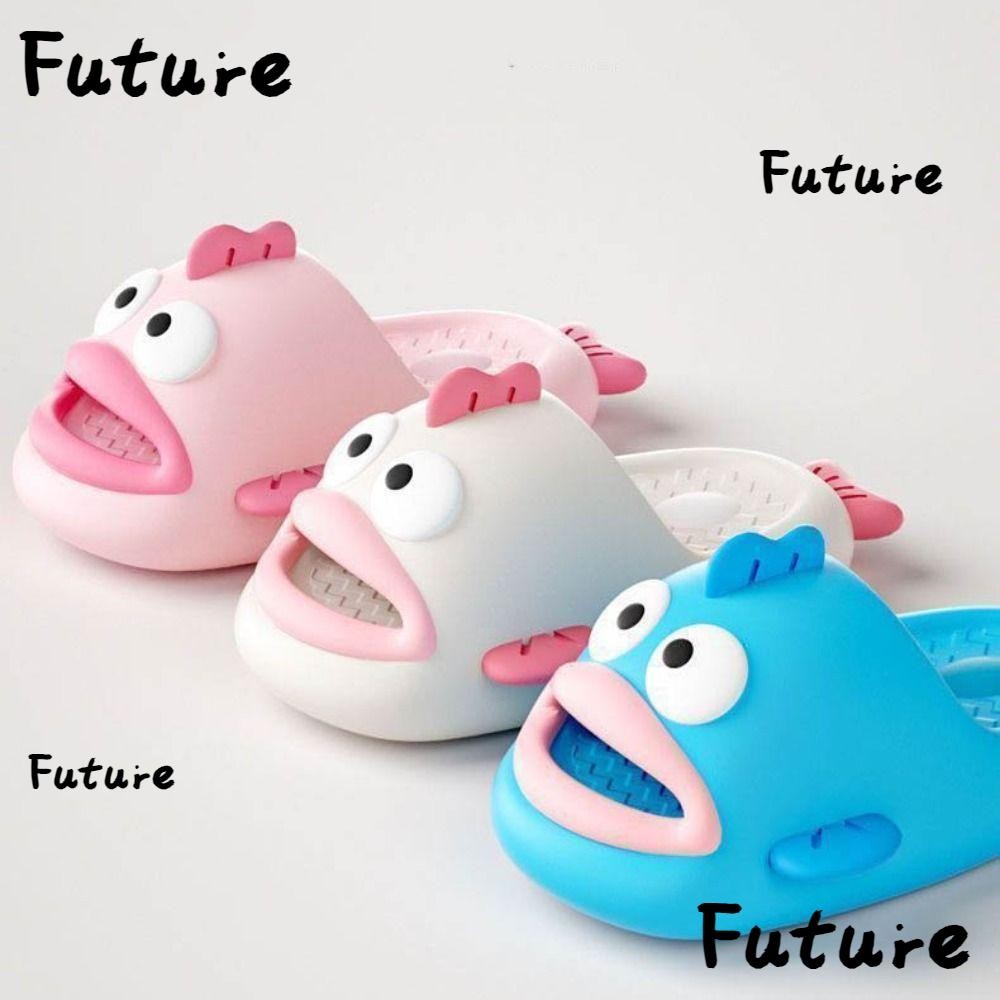 FUTURE Anime Slippers, Hangyodon Sanrio Slides, Fashion Non-slip Home ...