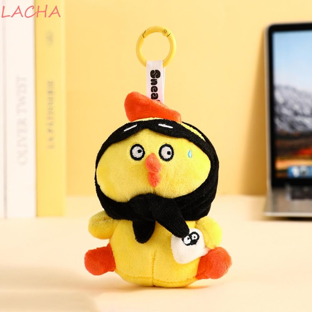 LACHAPELLE Capybara Plush Keychain, Thief Feeling Yellow Chick Plush ...